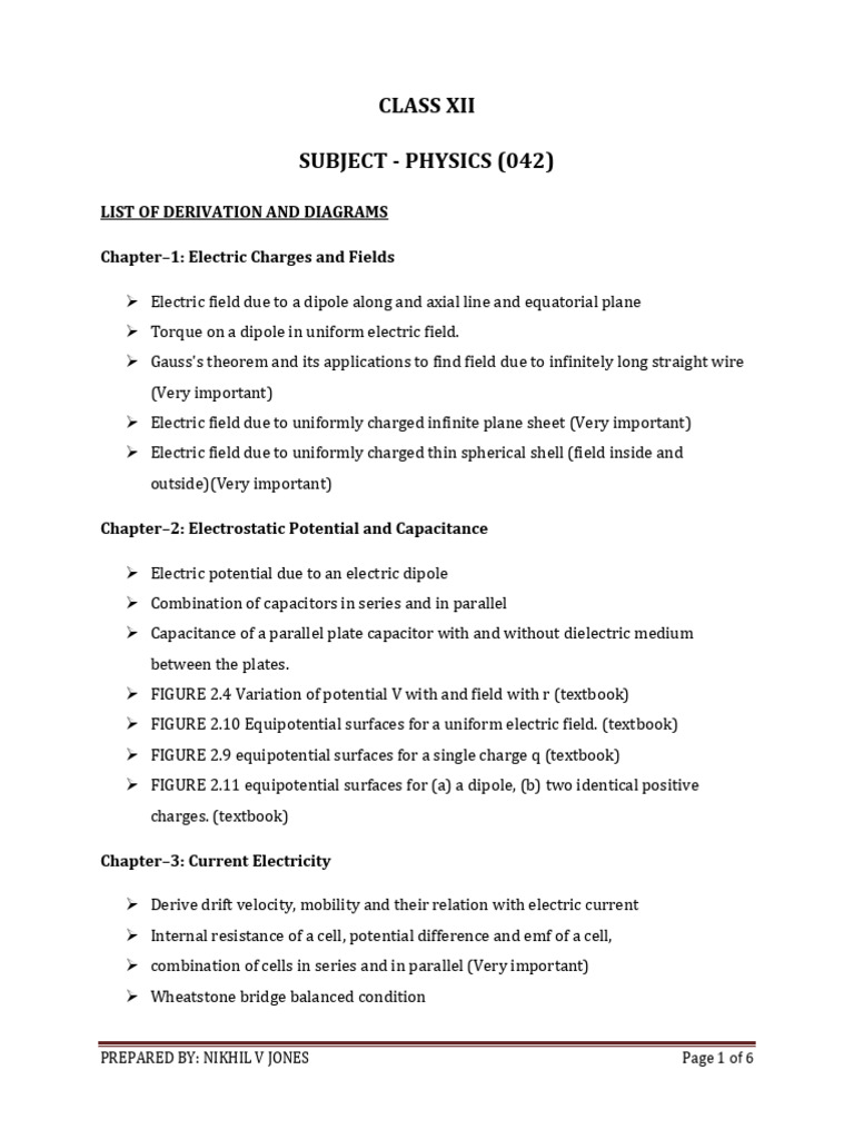 List of Derivation | PDF | P–N Junction | Optics