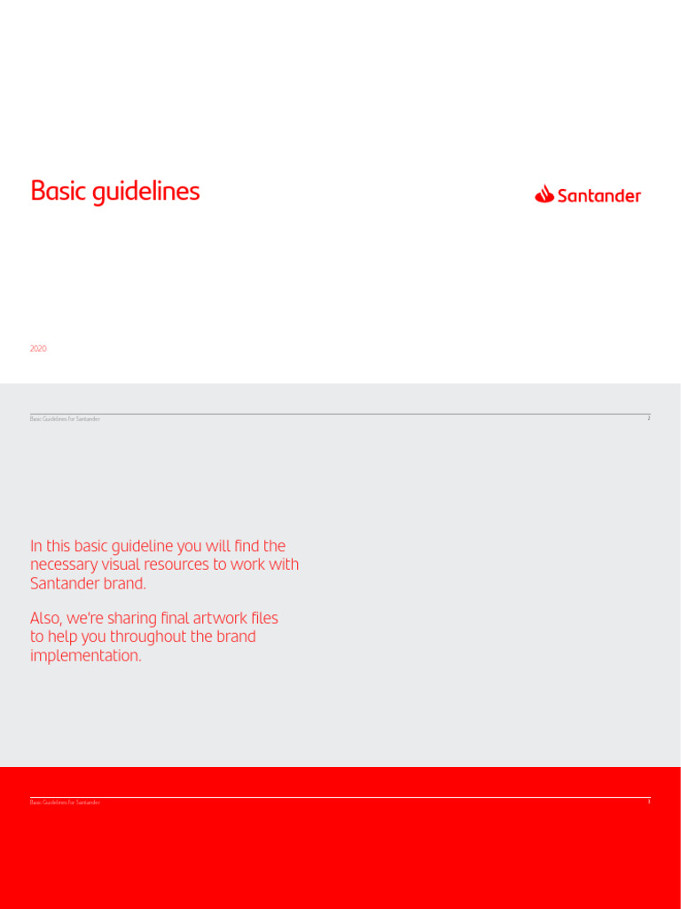 Santander En | PDF | Logos | Rgb Color Model
