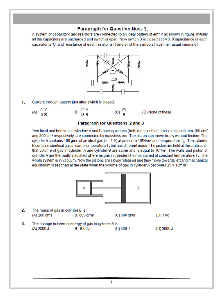 Physics Paper-5 | PDF