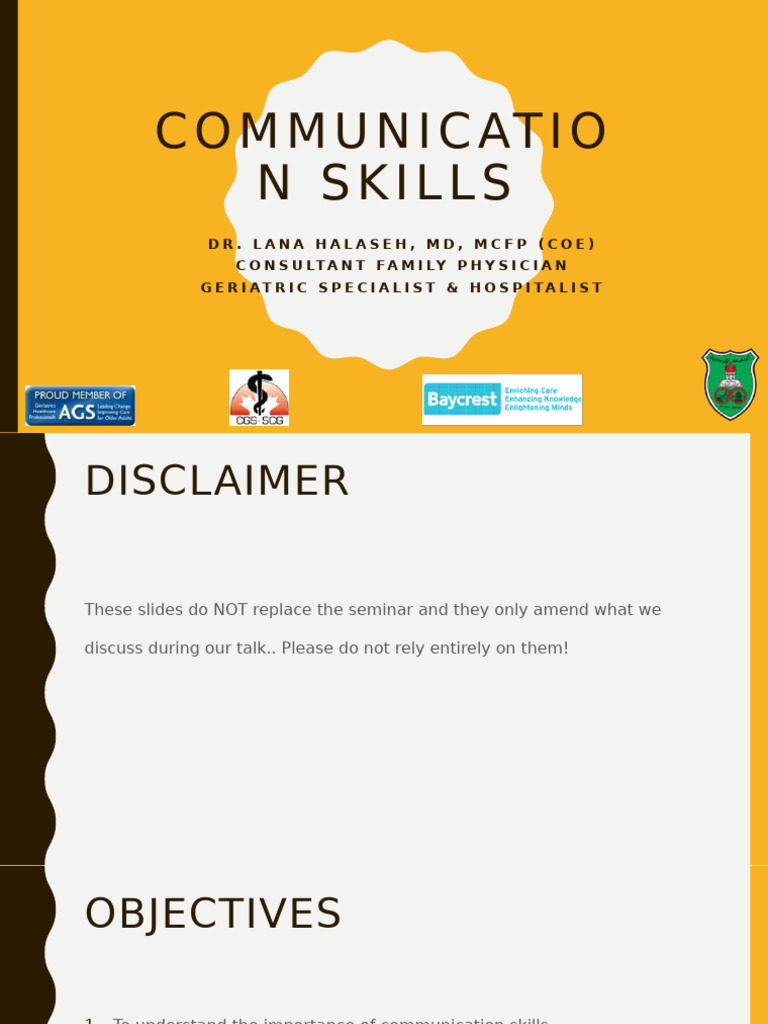 Communication Skills | PDF | Communication | Nonverbal Communication