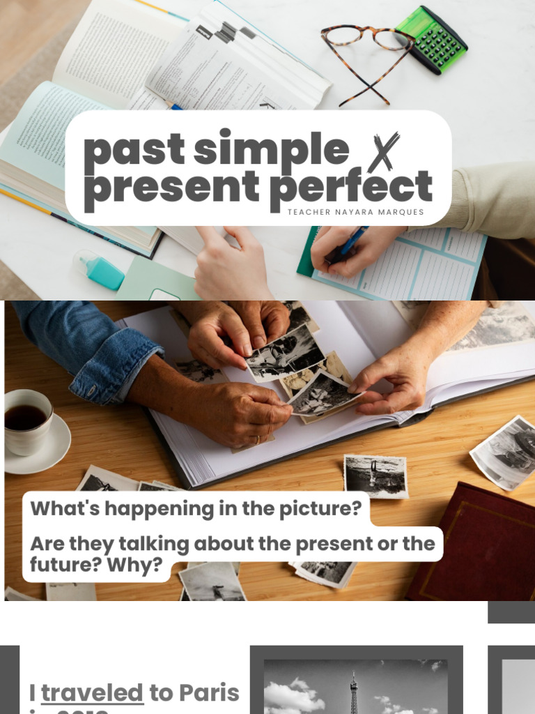 Past Simple vs Present Perfect Guide | PDF | Perfect (Grammar) | Linguistic Typology