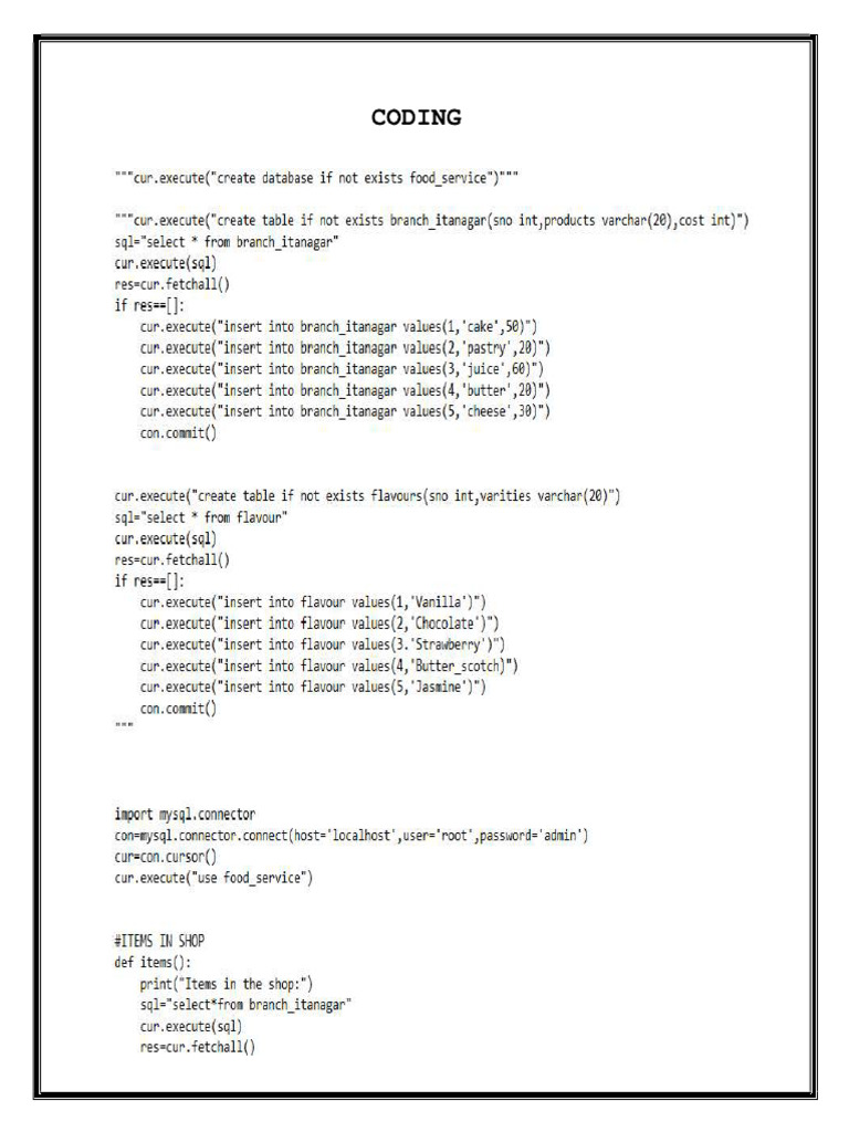 Bakery Management System | PDF