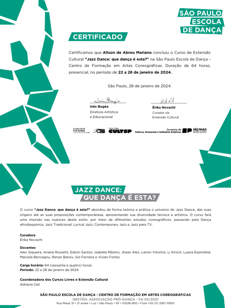 Alison de Abreu Mariano - EJDDE-24Is - Extensão Cultural SPED 2 | PDF