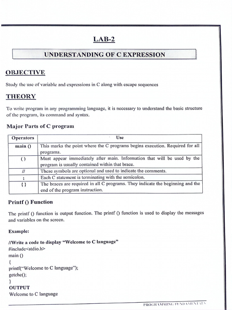 Lab 1 | PDF