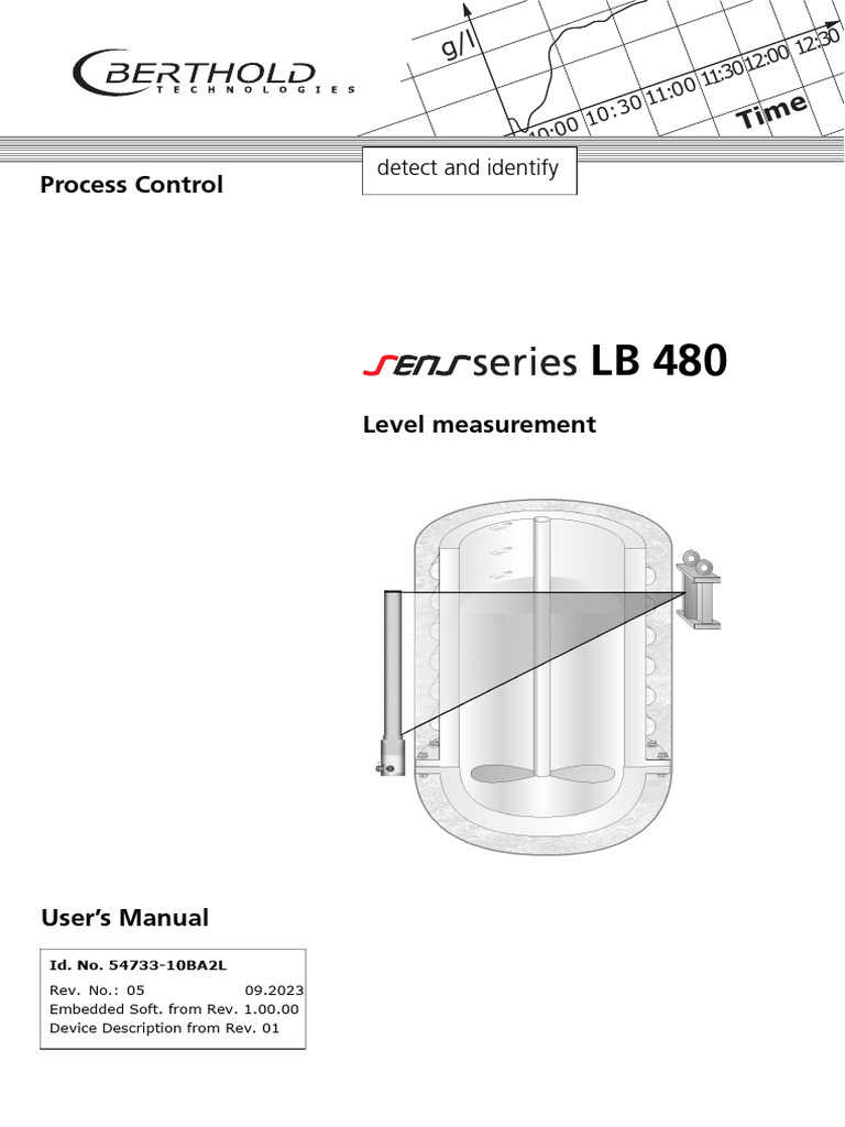 En LB480-Level Manual 54733-10BA2L 05 | PDF | Radiation Protection | Sensor