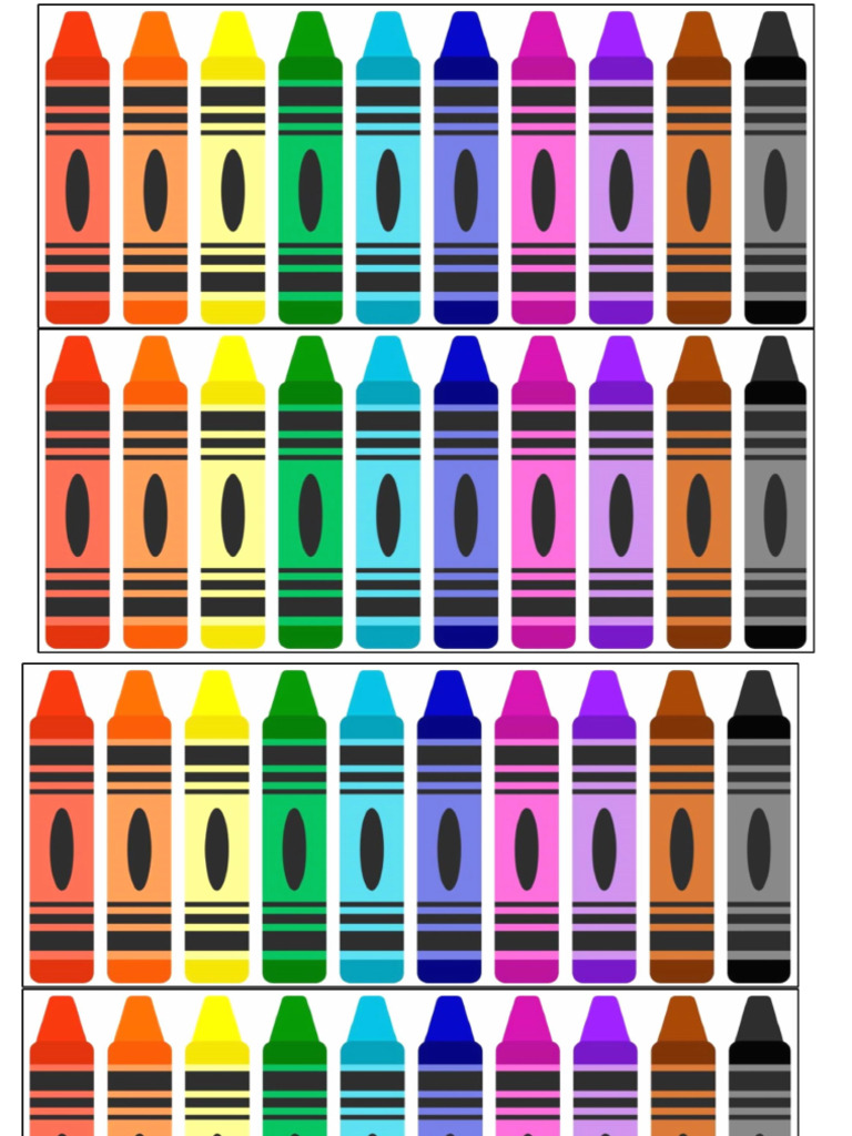 Crayolas para Ventana | PDF