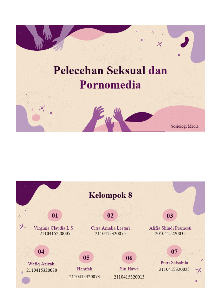 Pertemuan 8 PPT - Pelecehan Seksual Dan Pornomedia PDF | PDF