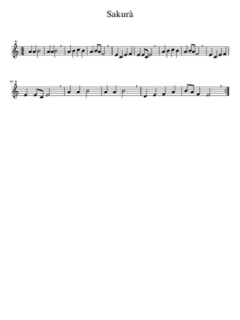 Sakura | PDF