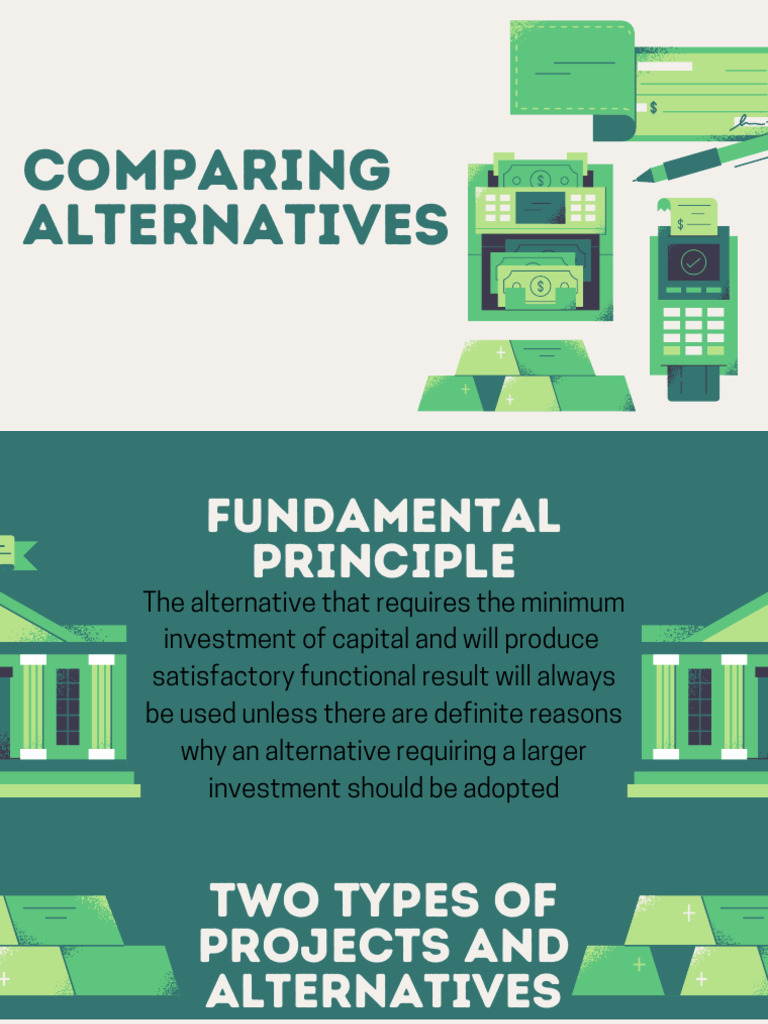 Comparison of Alternatives | PDF | Depreciation | Investing