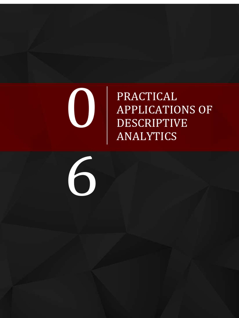 Descriptive Analytics with SPSS Guide | PDF | Spss | Level Of Measurement