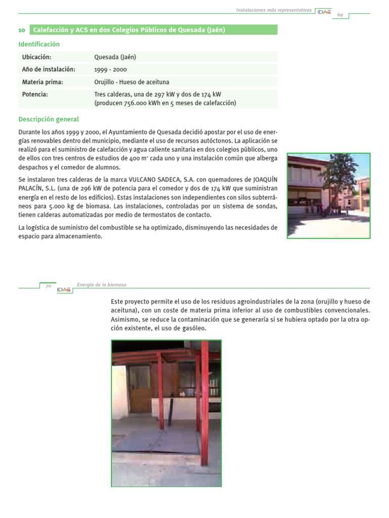 Manual Energía Biomasa IDAE Parte 2 | PDF | Biomasa | Caldera