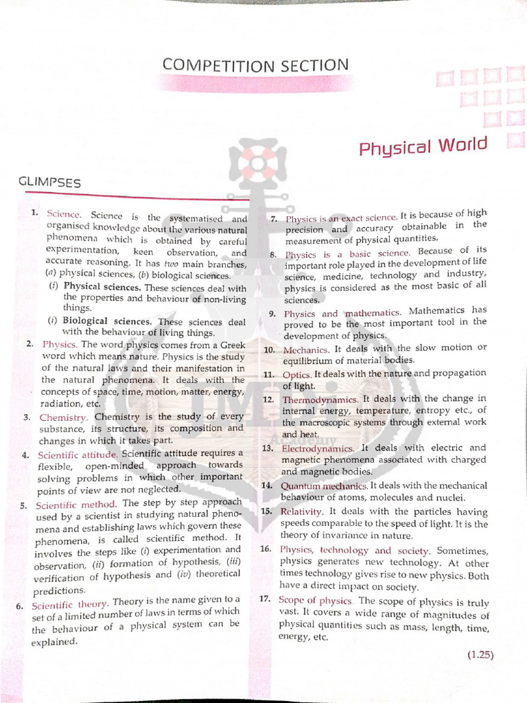 Physical World PDF | PDF