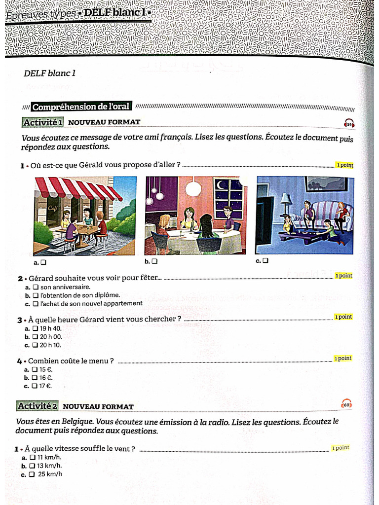 ABC Delf A1 Paper | PDF