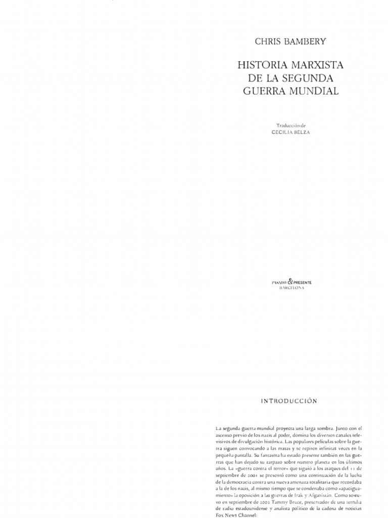 BAMBERY Chris Segunda Guerra Mundial | PDF