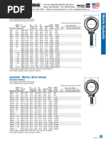 Hex Key Chart | PDF | Screw | Mechanical Engineering