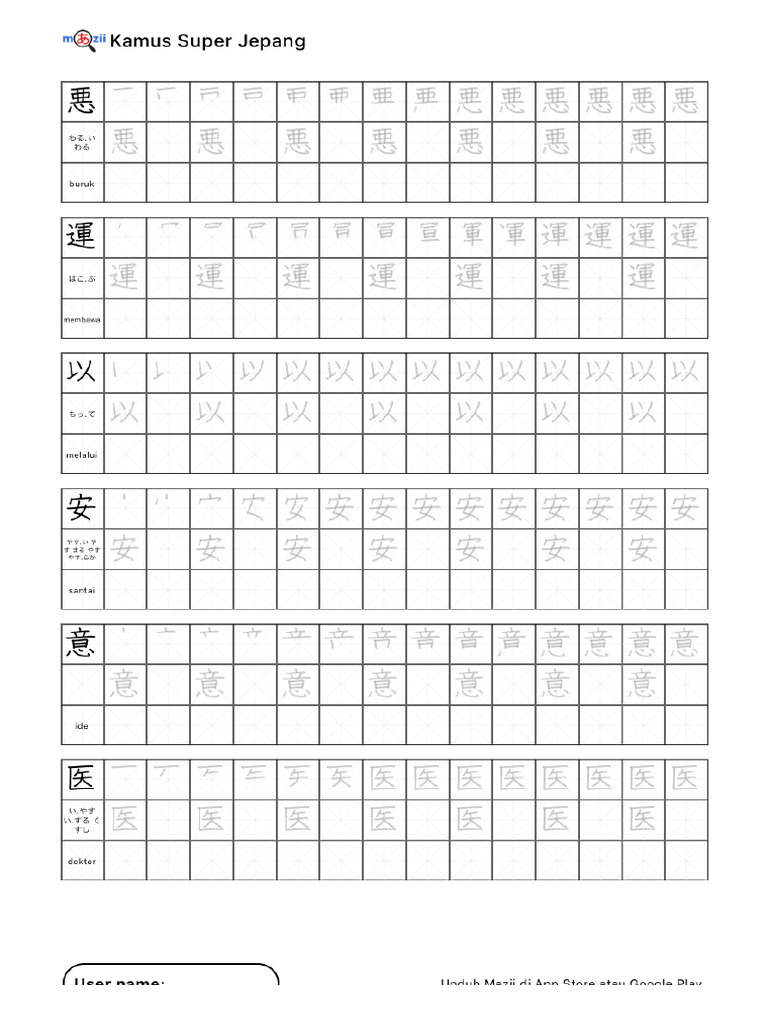 1.mazii Kanji N4 Halaman | PDF