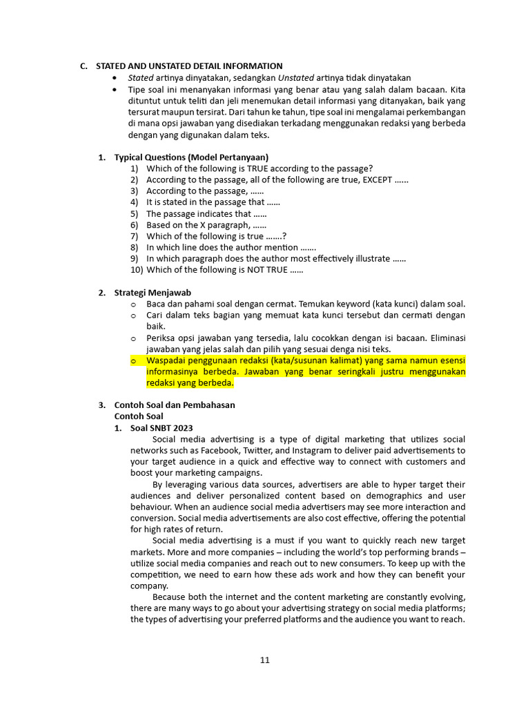 Stated and Unstated Detail Information | PDF | Tooth Enamel | Tooth