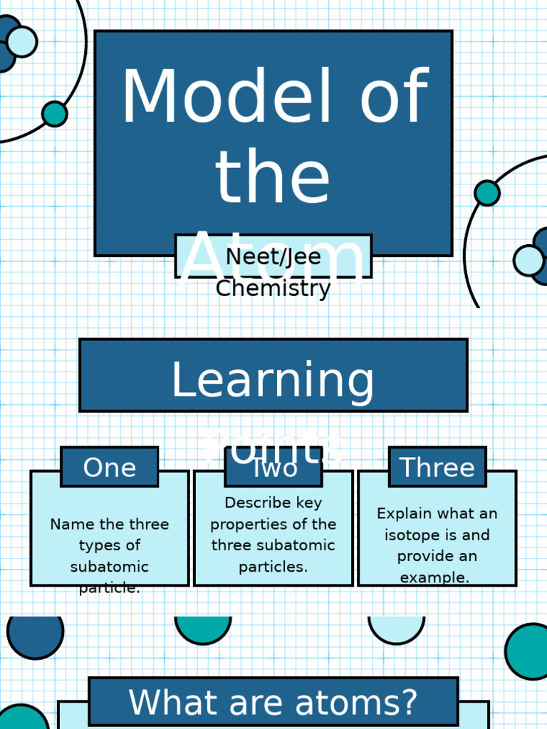 Model of The Atoms (Chemistry) | PDF | Atoms | Atomic Nucleus