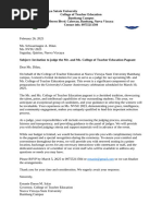 Pageant Sponsorship Request Letter | PDF