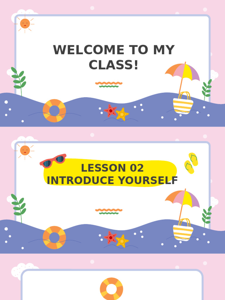 INTRODUCE YOURSELF - LESSON 02 | PDF