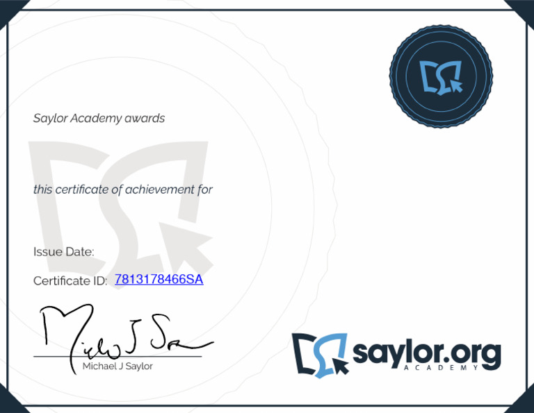 C++ Certificate | PDF