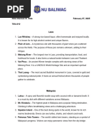 Canapé Lesson Plan for Culinary Arts | PDF | Hors D'oeuvre | Eating ...