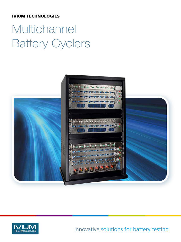 Multichannel Battery Cyclers August2022 | PDF | Electrical Impedance | Usb