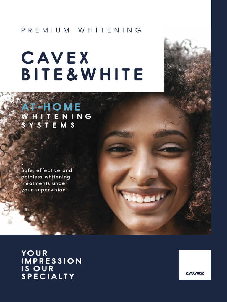 Brochure Cavex BiteWhite at Home Whitening Systems EN ZV913.02 | PDF | Dentistry | Chemical ...