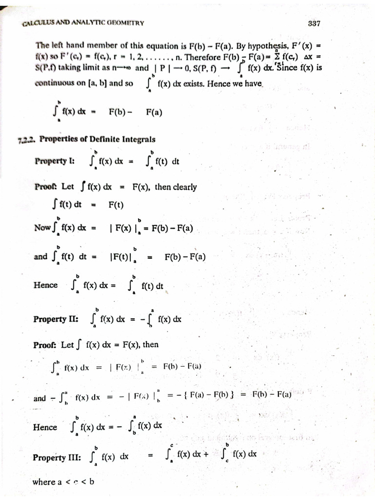 definite integration, improper, Beta & Gamma ftns | PDF