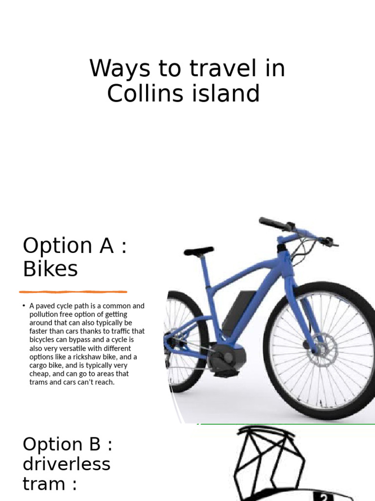 Travel Options on Collins Island | PDF