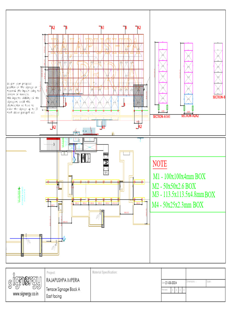 Block-A _East Elevation RPPL INHOUSE 21-05-2024-Layout1 | PDF