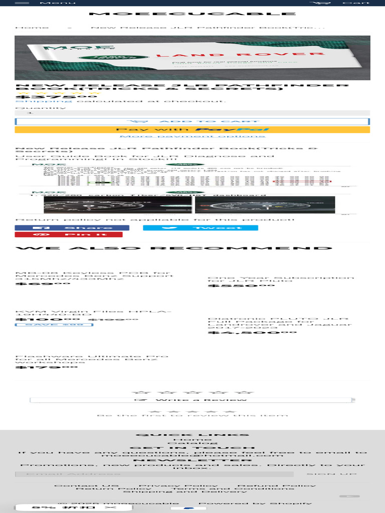 New Release JLR Pathfinder Book (Tricks & Secrets) - Moeecucable | PDF