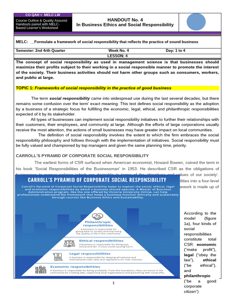 wk4_Q4_Bus-Ethics_handout4 | PDF | Corporate Social Responsibility ...