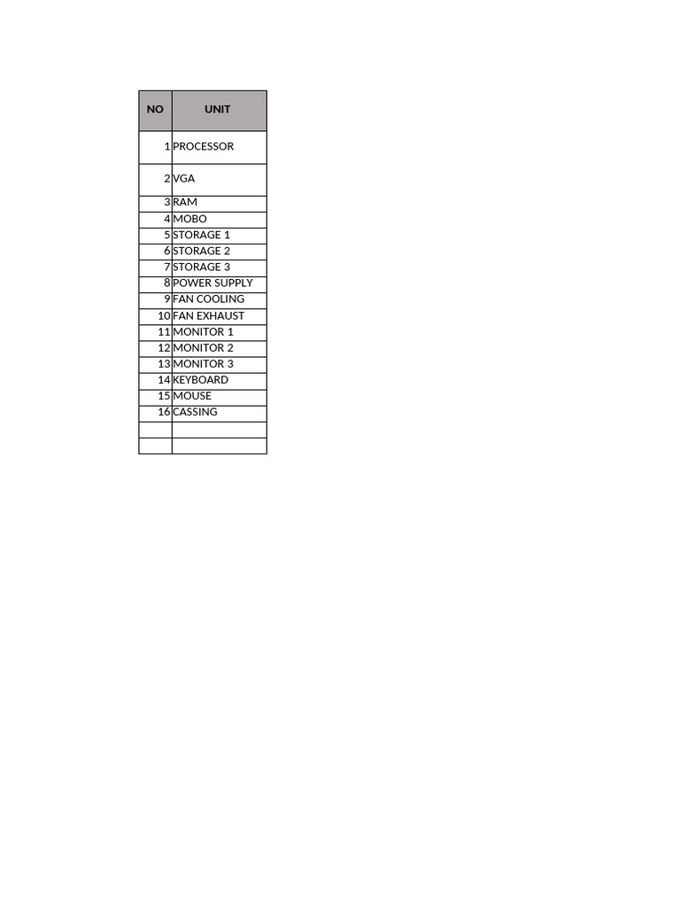Speck PC List | PDF