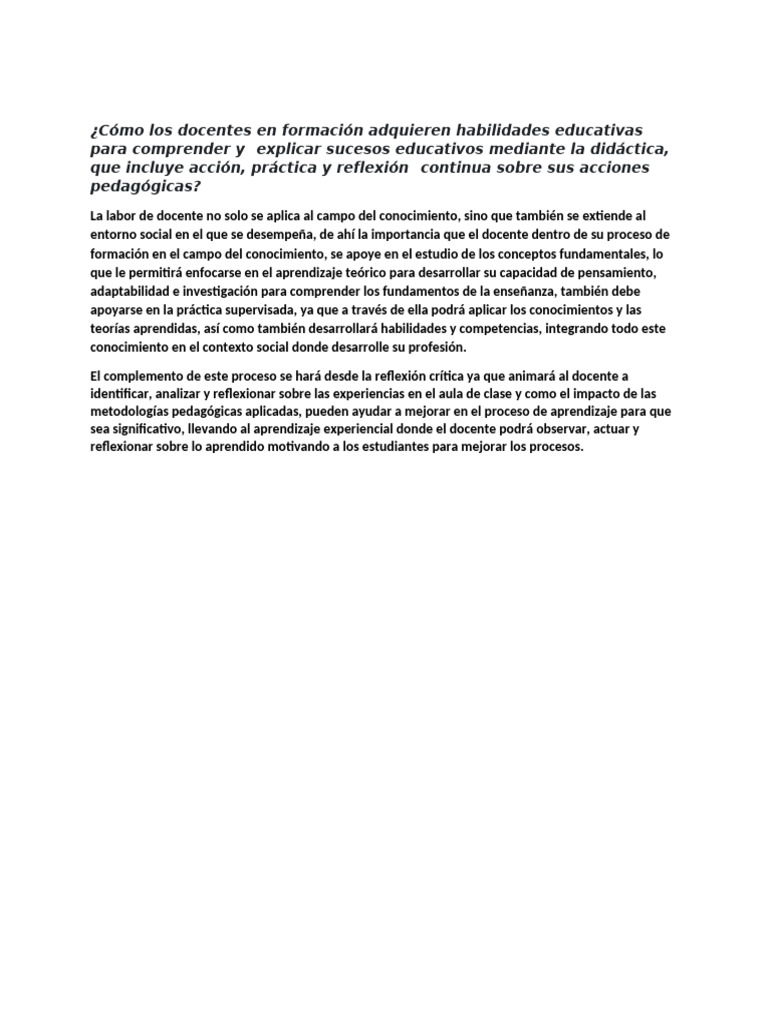 Respuetas Pregunta Orientadora II | PDF