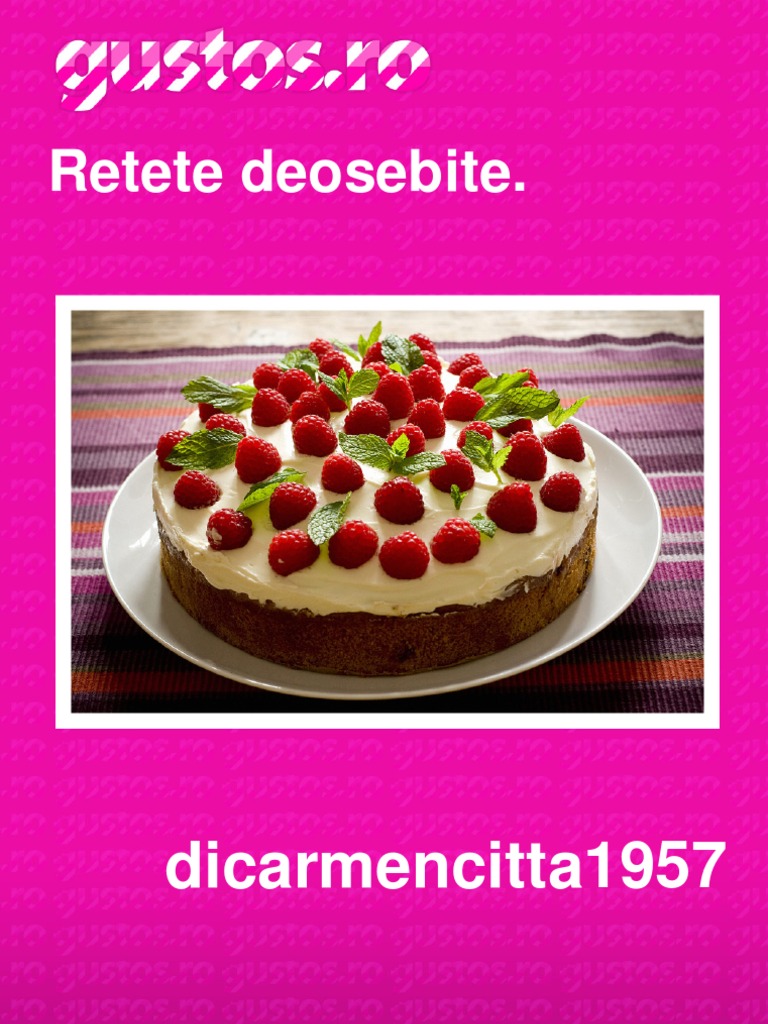 Carte de Bucate | PDF