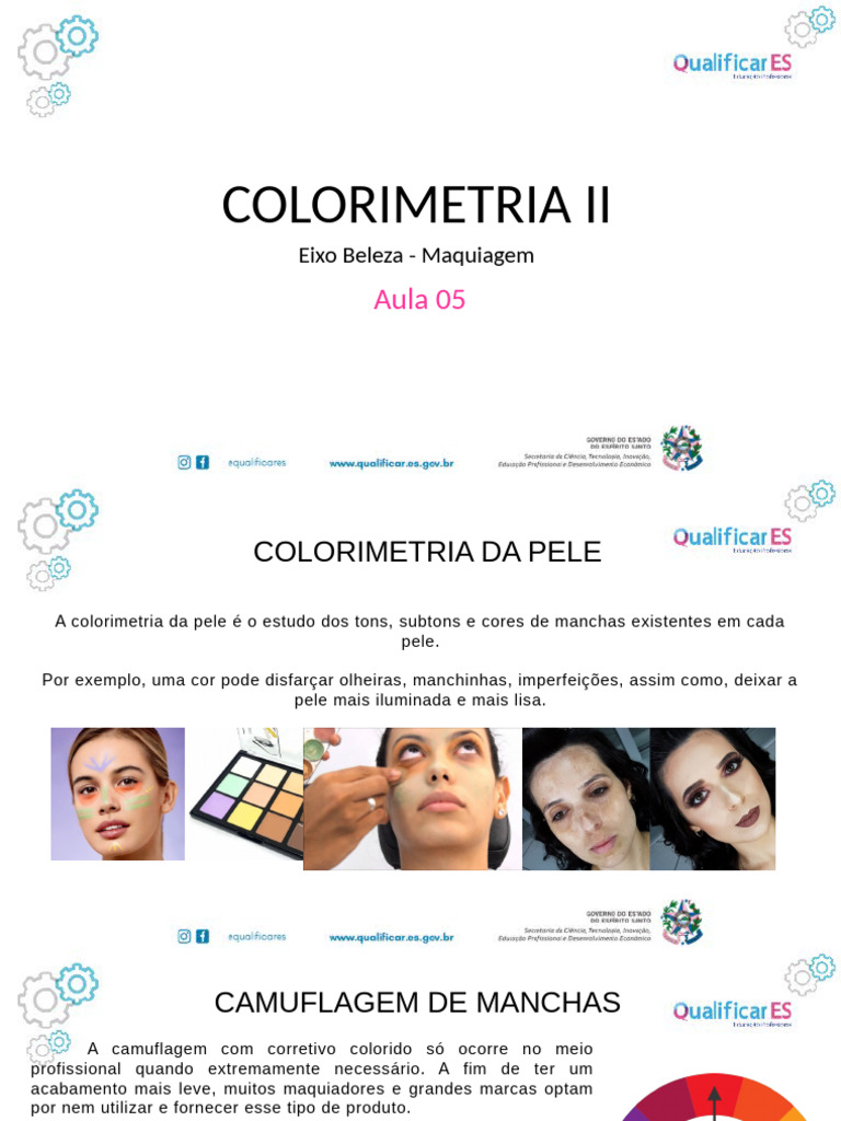 Aula 05 - Colorimetria Ii | PDF | Cor | Cor da pele humana