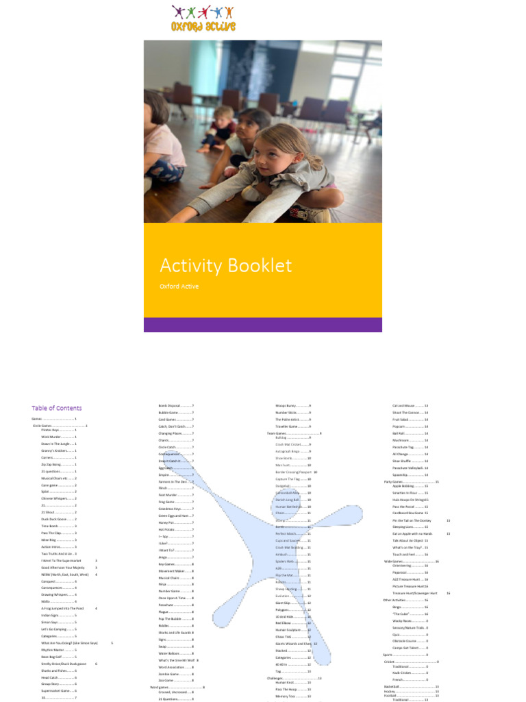 Activity Ideas Booklet | PDF