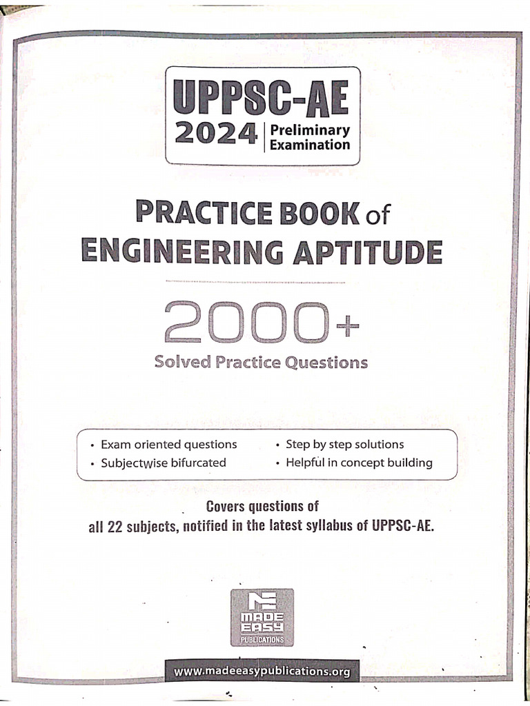 Engineering Aptitude Part-1 (1) | PDF