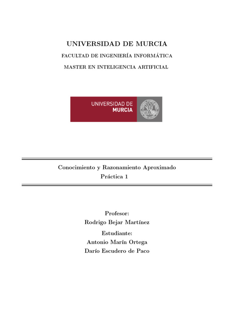Conocimiento y Razonamiento Aproximado P1 | PDF | Agua | Membrana
