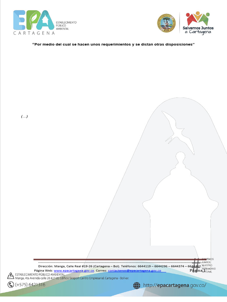 Epa Auto 1699 2023 Ajover Darnel. Requerimientos | PDF | Residuos ...