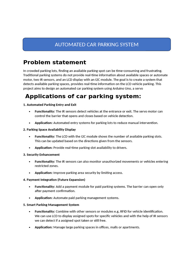Science Project Information | PDF | Parking | Infrared