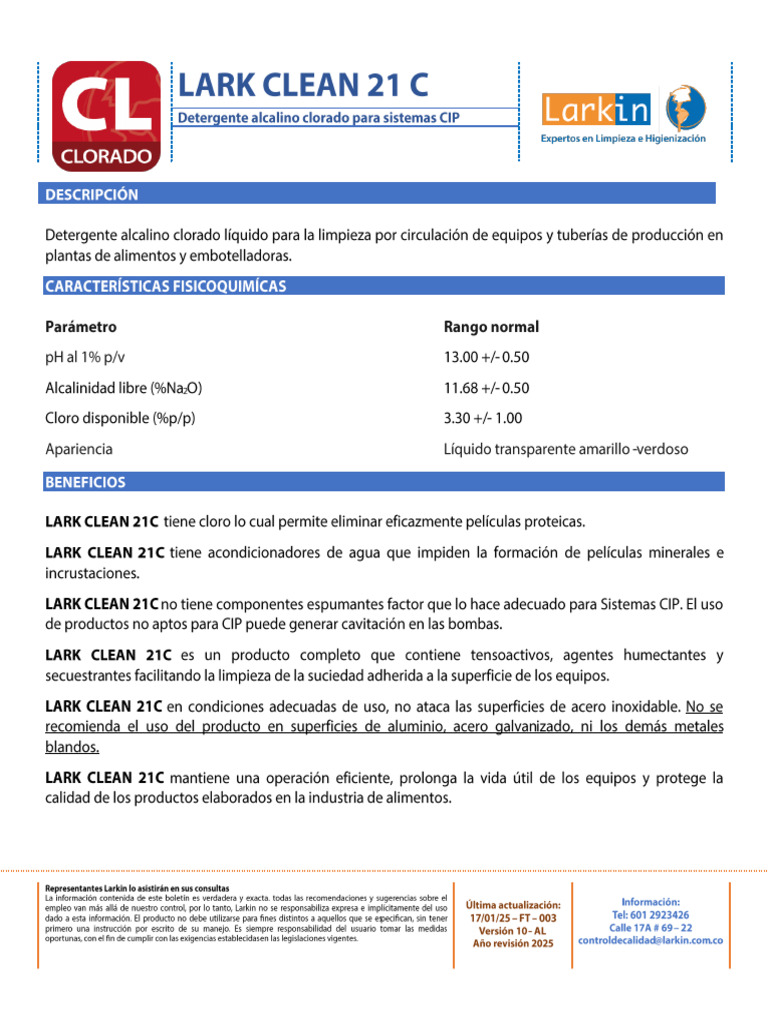 BT Lark Clean 21C FT | PDF