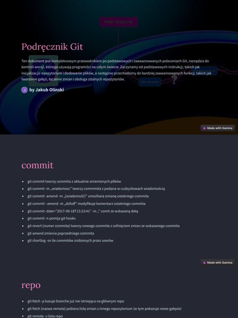 Podrecznik Git | PDF