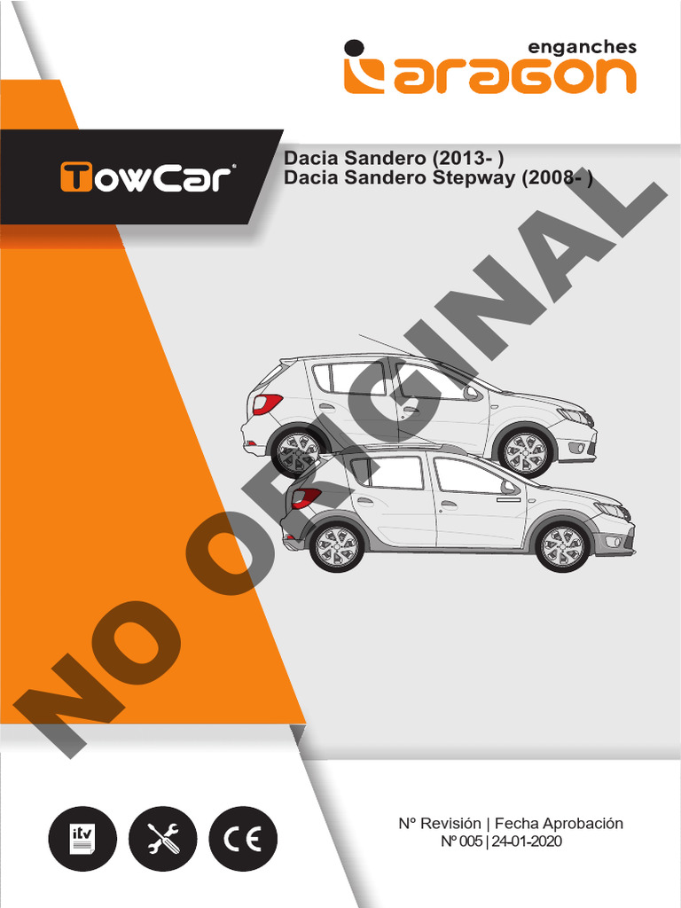 Enganche Remolque Sandero | PDF | Vehículos | Vehículo de motor