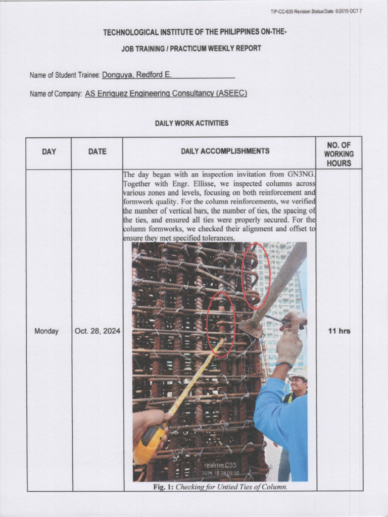 Week 8 - Weekly Progress Report | PDF