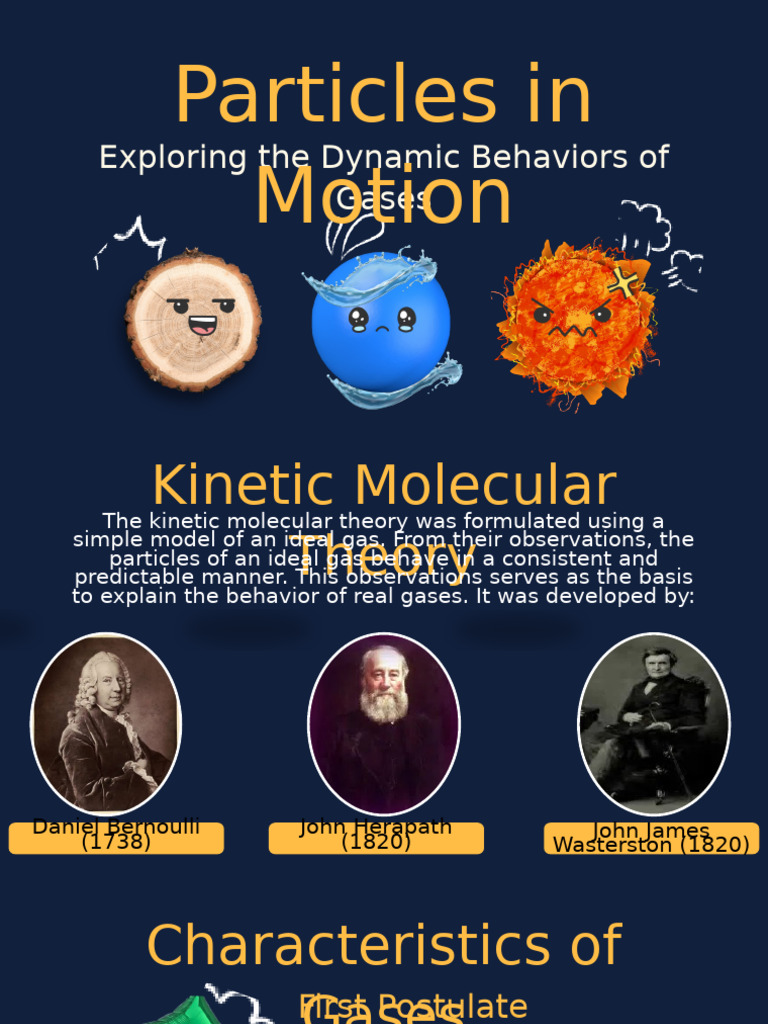 Kinetic Molecular Theory | PDF | Gases | Temperature