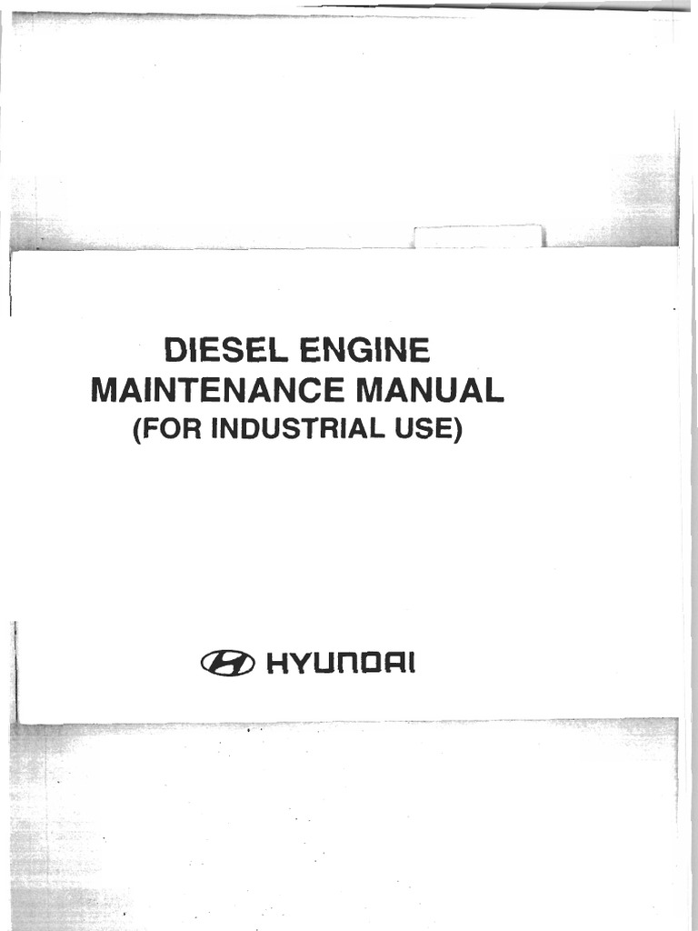 Diesel Engine Hyundai | PDF
