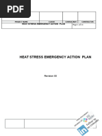 Heat Stress Plan | PDF | Hyperthermia | Dehydration