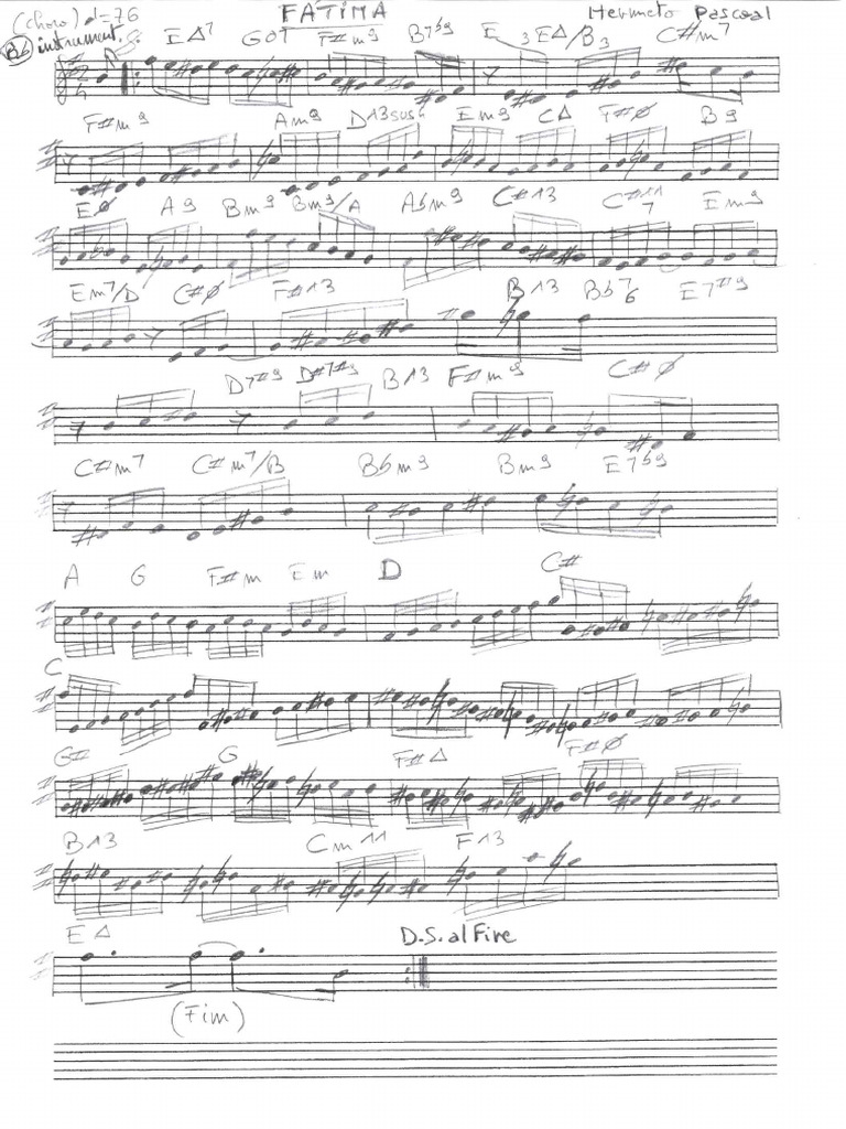 Fatima (BB) Hermeto Pascoal | PDF